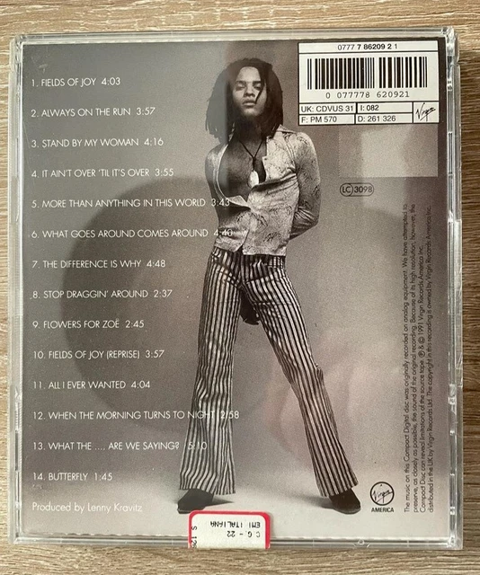 LENNY KRAVITZ MAMA SAID Virgin Records compact disc audio 1991 rock EUR ...