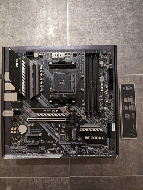 MSI MAG B550M BAZOOKA mATX Socket AM4 DDR4 Motherboard £72.00 - PicClick UK