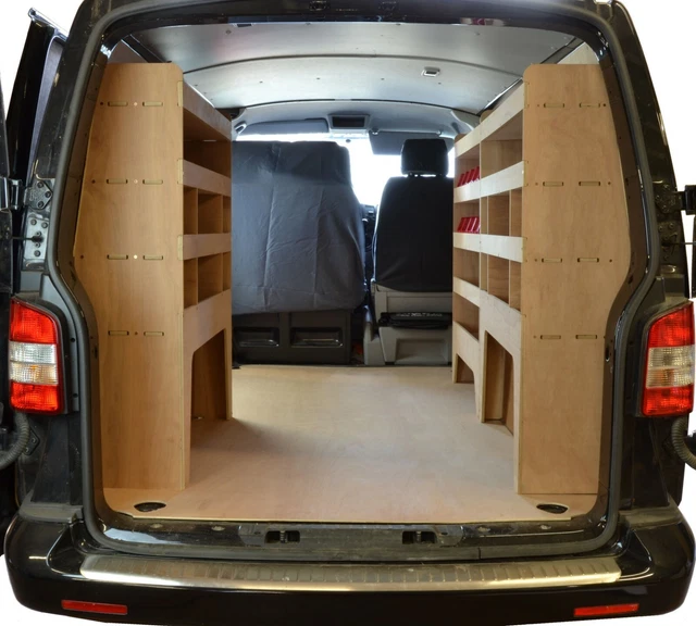 VW T5 T6 Transporter Van Shelving Racking Tool Storage Package - WRK38 ...