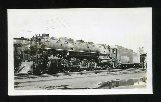 MILW MILWAUKEE ROAD Steam Locomotive #225 - Vintage Railroad Photo $15. ...