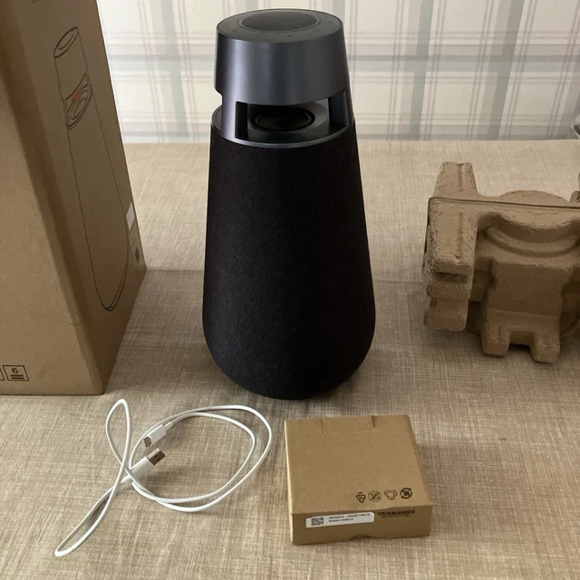 LG XBOOM 360 Xo3 50W Portable Bluetooth Speaker Rgb Lighting Ip54 Black ...