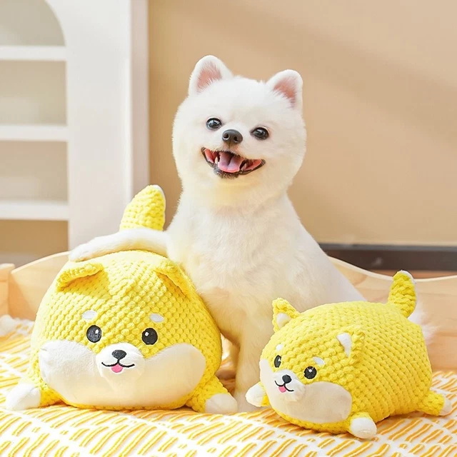 SPEAK UP PET Squeeze Sound Toy Corgi&Pig Pet Chew Plush Toy Puppy $21. ...