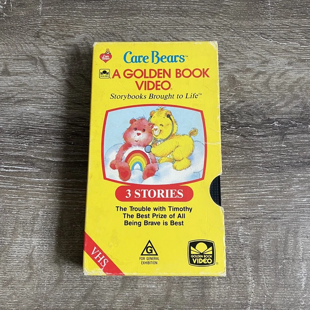 GOLDEN BOOK VIDEO VHS Bundle - Care Bears - Gingerbread Man - First ...