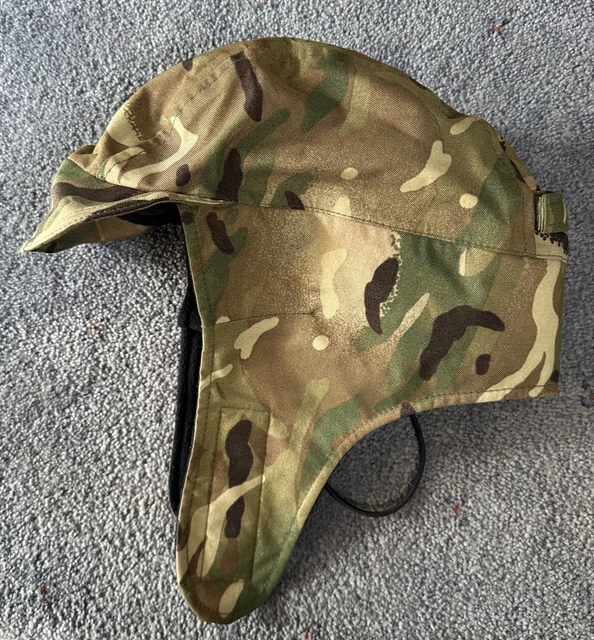 BRITISH ARMY MTP MVP Cold Weather Cap Large 58-60cm - With Fold Down ...