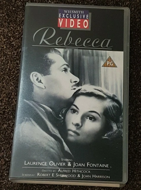 REBECCA VHS Black And White Film Laurence Olivier, Joan Fontaine EUR 9,04 - PicClick FR