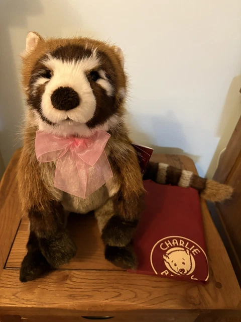 CHARLIE BEARS PERTH Coatimundi Bearhouse Collection with Tags & Bag 15 ...