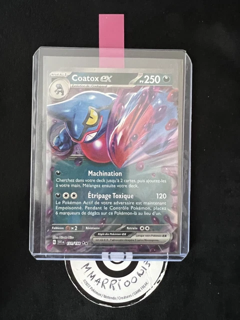 POKEMON KARTE EV01 Scharlach Und Lila Coatox Ex 132/198 🇫🇷 EUR 2,40 - PicClick DE