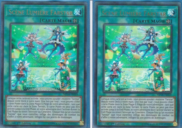 YU-GI-OH! 2X SCÈNE Lumière Farstar MP18-FR069 COTD-FR053 1ère Ed Ultra Rare NEUF EUR 20,00 ...