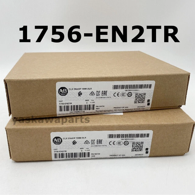 AB 1756-EN2TR 2-PORT CLX HI-CAP ENET/IP MODULE 1756EN2TR 2023 NEW ...