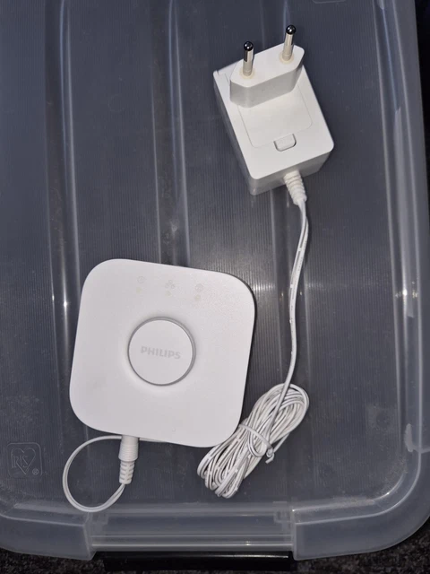 PHILIPS HUE BRIDGE V2.1, Smart Home Hub, Zigbee, Inkl. Netzteil, LAN ...