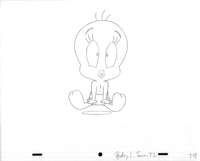 WARNER BROS ANIMATION Art Cel Production Drawing TWEETY PIE #48 EUR 64 ... WARNER BROS ANIMATION Art Cel Production Drawing TWEETY PIE #48 EUR 64 ...