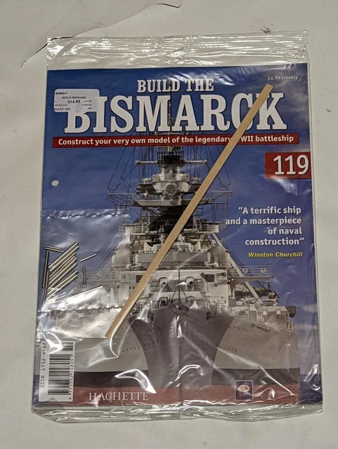 HACHETTE PARTWORKS- Build the Battleship Bismarck Part 119- Factory ...