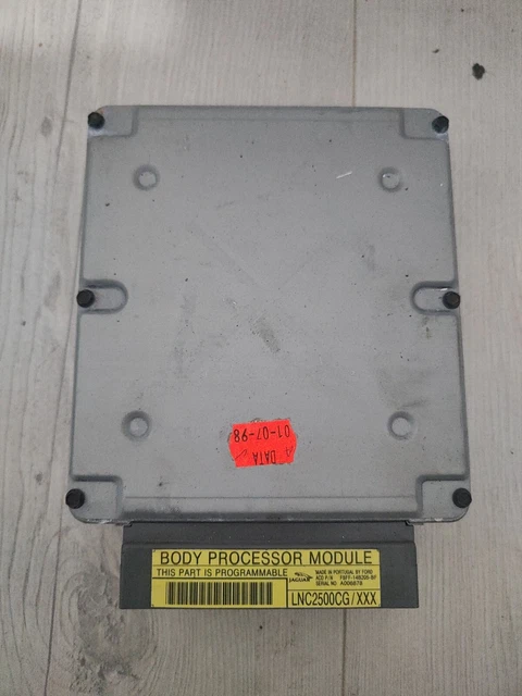 BODY PROCESSOR MODULE LNC2500CG Jaguar XJ8 XJR X308 1997-2000 £15.99 - PicClick UK