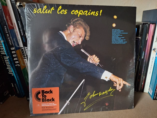 JOHNNY HALLYDAY - Salut les copains (1961) - Réédition 2017 vinyle 33 ...