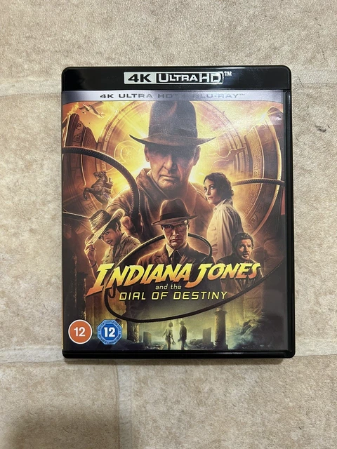 INDIANA JONES AND the Dial of Destiny [12] Blu-ray Disc Only In Box EUR ...