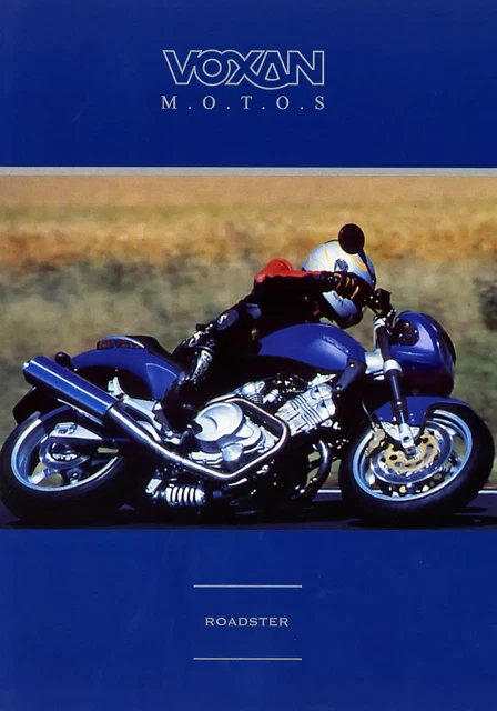 VOXAN ROADSTER PROSPEKT 2000 brochure catalogo volantini catalogo ...