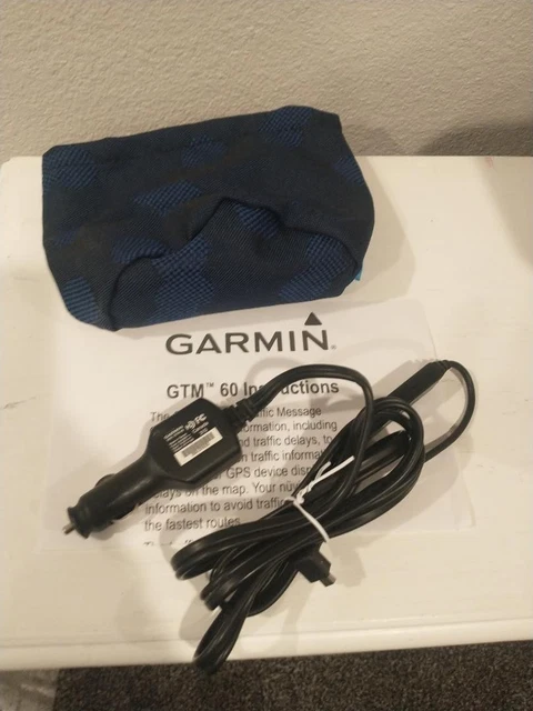 GARMIN GTM60 GTM 60 Lifetime Live Traffic HD Receiver Cable Charger $69 ...