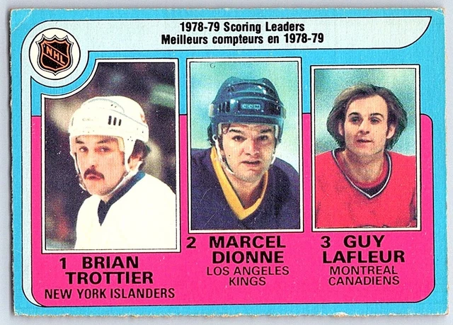 1979-80 O-PEE-CHEE BRYAN Trottier/Marcel Dionne/Guy Lafleur #3 EUR 1,49 ...