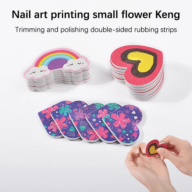 10PCS MINI NAIL Files Sanding Grit Buffer File Nails Filer Art Pedicure ...