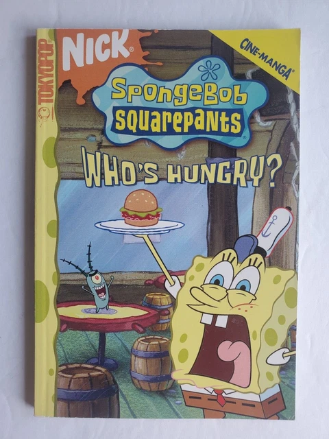 SPONGEBOB SQUAREPANTS WHO'S Hungry Cine-Manga Book 2006 Kids £2.97 ...