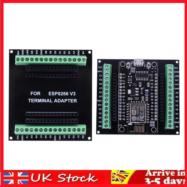 Esp8266 Breakout Board Gpio 1 Into 2 Nodemcu Wifi V3 Ch340 Development