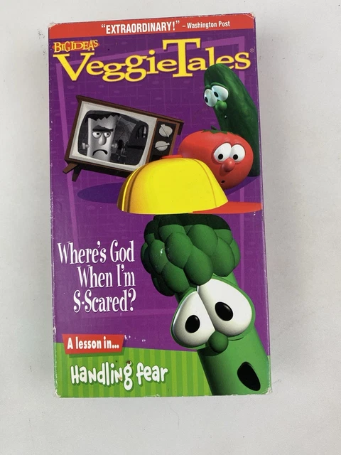 VEGGIETALES - WHERES God When Im S-Scared (VHS, 1998) £11.64 - PicClick UK