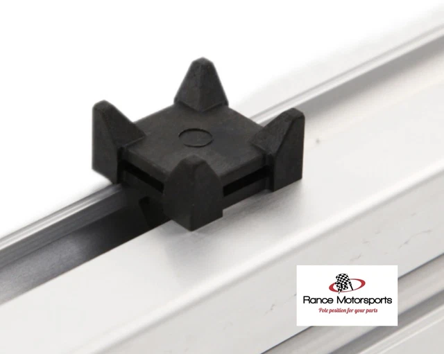 SIM RACING ALUMINIUM Extrusion Profile Rig Cable Management Clips £5.99 ...