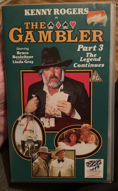 THE GAMBLER PART 3 The Legend Continues Vhs Tape £10.00 - PicClick UK