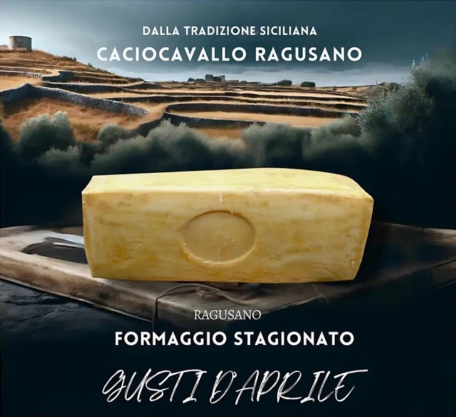 FORMAGGIO TIPICO CACIOCAVALLO ragusano siciliano stagionato 12 mesi ...