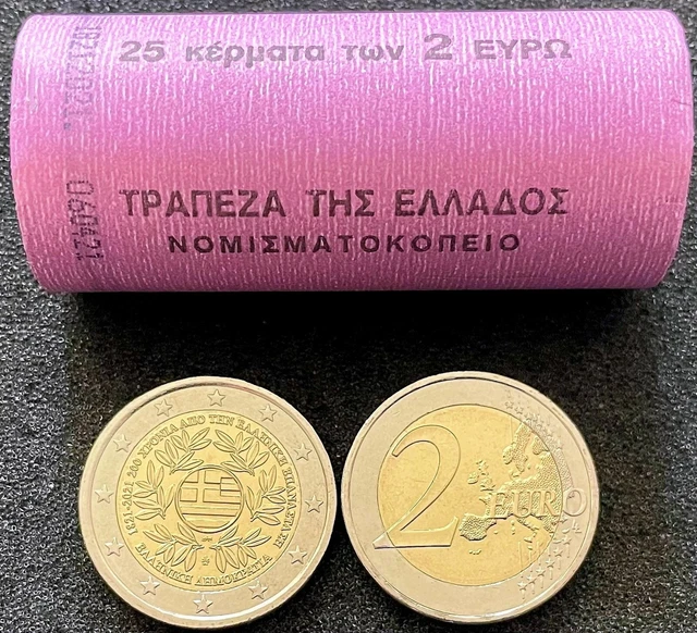 2 EURO GRIECHENLAND 2021 - 200 Jahre Griechische Revolution. NEU! EUR 3 ... 2 EURO GRIECHENLAND 2021 - 200 Jahre Griechische Revolution. NEU! EUR 3 ...