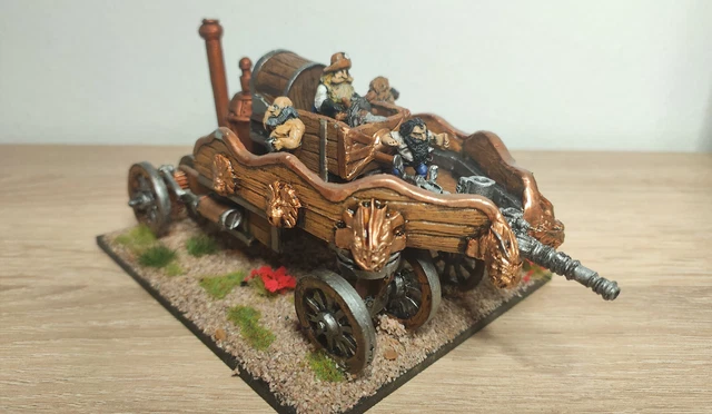 ULTRA,MEGA RARE TONY Ackland's 1984 Dwarf Juggernaut Citadel warhammer ...