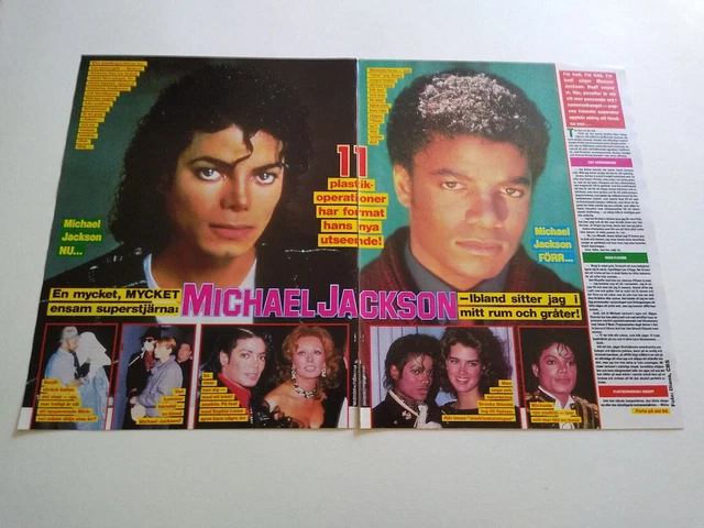 MICHAEL JACKSON BROOKE Shields Blackie Lawless Wasp Cinderella ...
