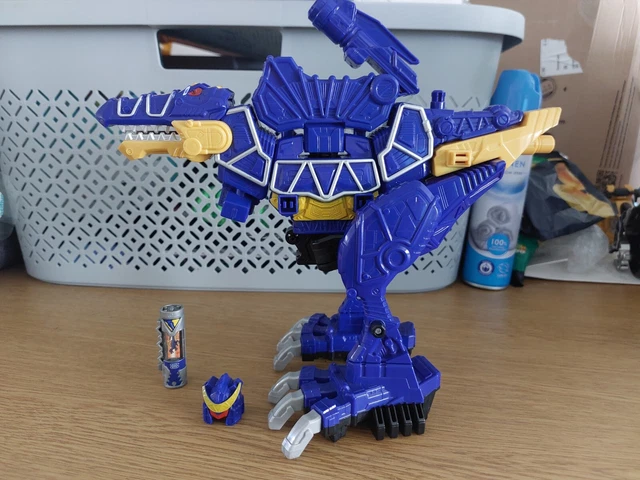 POWER RANGERS DINO Charge Blue Spino Zord with Charger - Spinosaurus £ ...