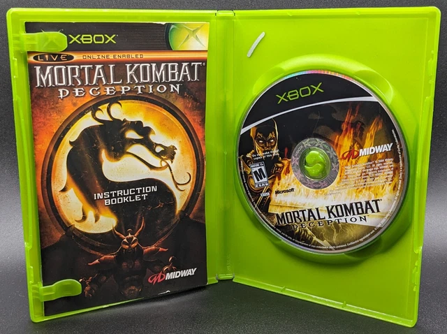 COPIE AUTHENTIQUE DE Mortal Kombat: Deception Kollector's Edition ...