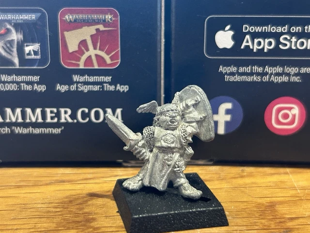 GAMES WORKSHOP WARHAMMER Citadel Halfling Hobbit Lord Champion ...