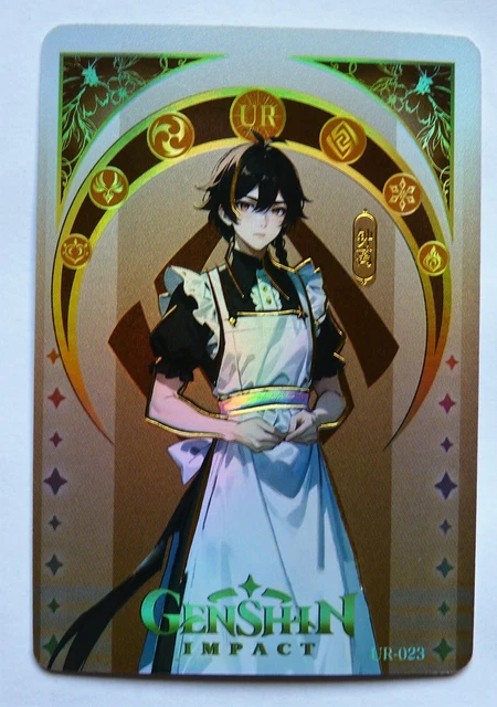 RARE CARTE UR SEXY GIRL MANGA GAME HOLO Genshin Impact Venti EUR 5,00 ...