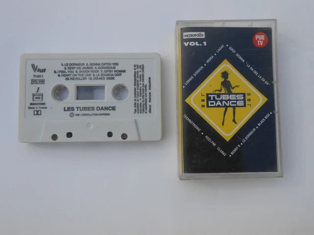 🎧 CASSETTE AUDIO / K7 / Audio Tape - Les Tubes Dance vol1 - Metropolys ...