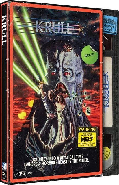 KRULL (RETRO VHS Packaging) (DVD) Ken Marshall Francesca Annis (US ...