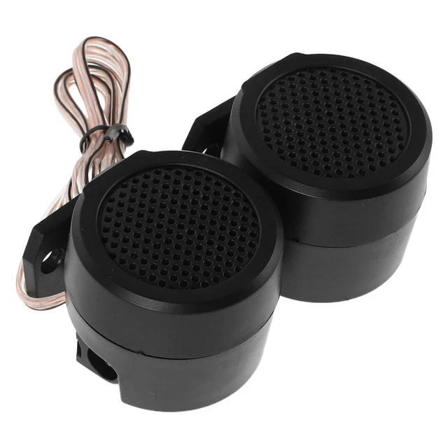 CAR TWEETER TWEETERS for Stereo System Vertical Round Audio Loud ...
