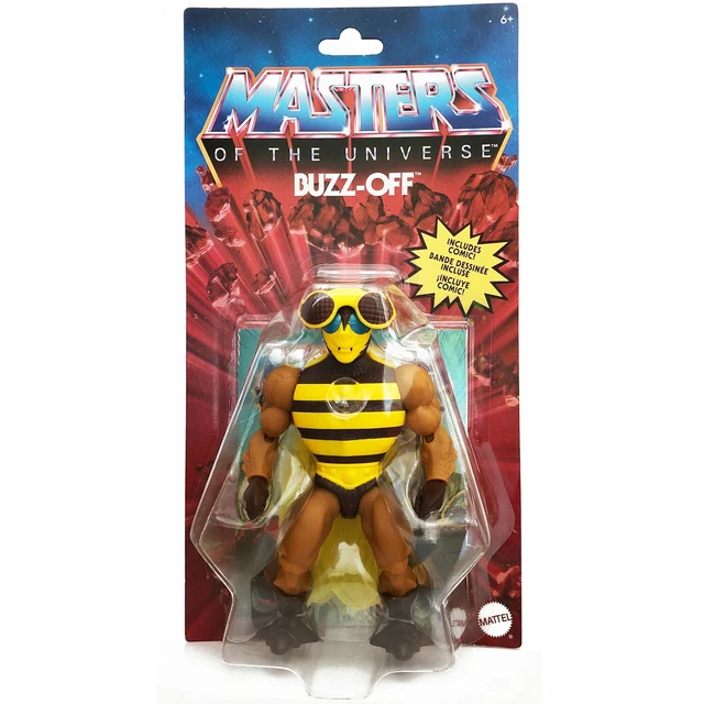 NEW MASTERS OF the Universe Origins Buzz-Off Action Figure - Sealed Box ...