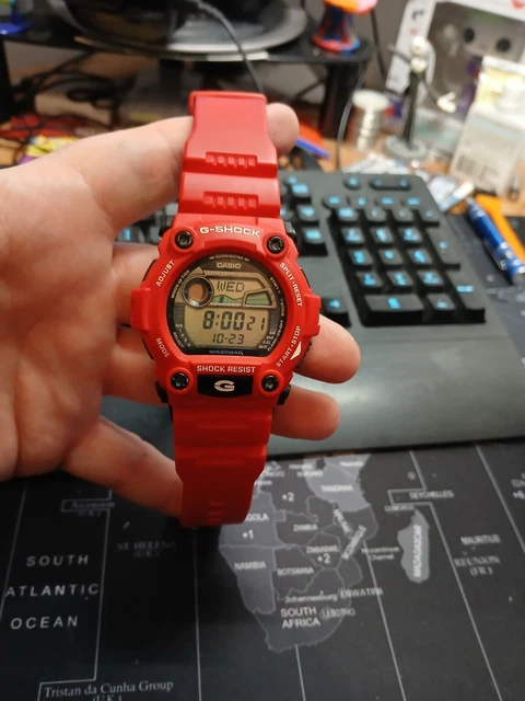 CASIO G SHOCK Mens Watch Model G7900A Red Rescue 3194 £12.49 - PicClick UK