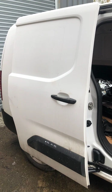 VAUXHALL COMBO MK4 Door Sliding OS Right Side In White MPV LWB 2019 s43 ...
