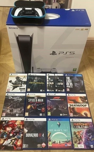 SONY PS5 BLU-RAY Disc Edition Console - White + 11 Games & 2TB SSD £800 ...