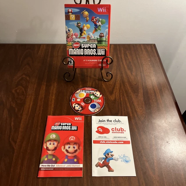 NEW SUPER MARIO Bros. Wii (Complete) (Nintendo Wii, 2009) £19.58 ...
