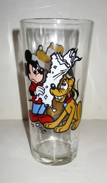 DISNEY 1978 PEPSI Happy Birthday Mickey Mouse Collector Series Glass ...