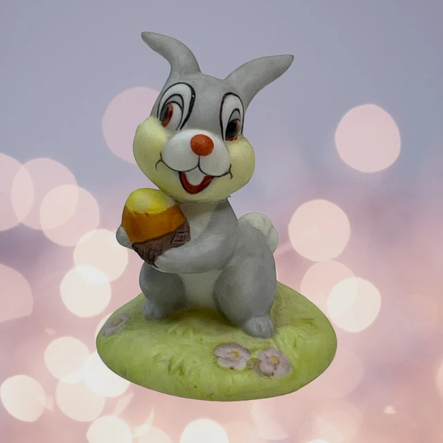 VINTAGE THUMPER FROM Bambi The Disney Collection 1987 Rabit Porcelain ...