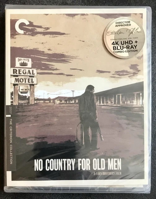 NO COUNTRY FOR Old Men - USA Criterion 4K Ultra HD (UHD) + Blu-ray *NEW + SEALED £39.96 ...