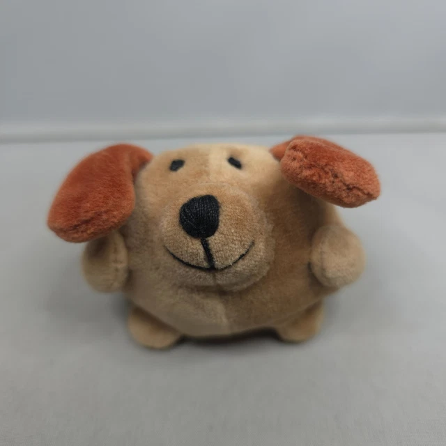 RARE JELLYCAT - Ping Pong Dog - Tiny Plush Soft Toy Ball 2" VTG Pooch ...