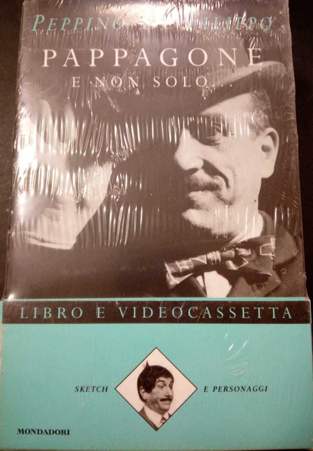 PAPPAGONE E NON solo libro vhs videocassetta de filippo peppino cinema ...