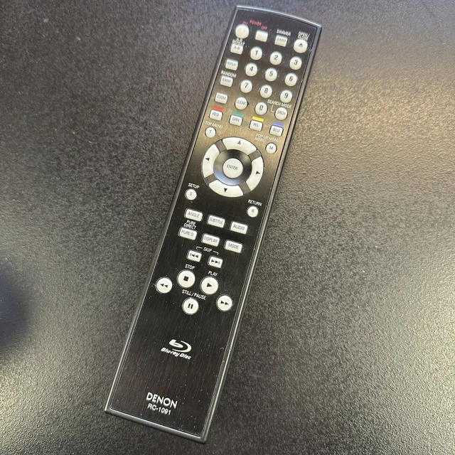 DENON RC-1091 REMOTE Control for DVD-2500BT Blu-ray Player Genuine ...